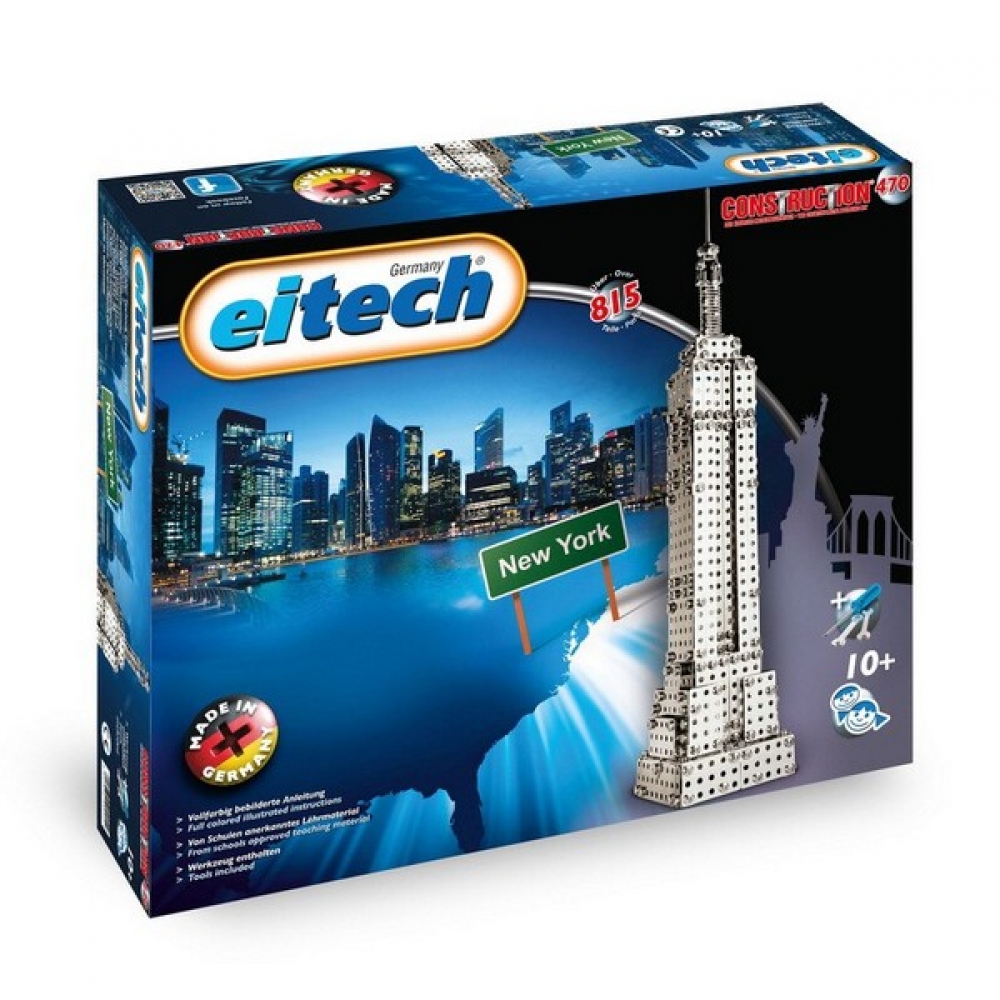 Eitech - Конструктор Небостъргач 50 см. - ES/C470 - BG Hlapeta.com